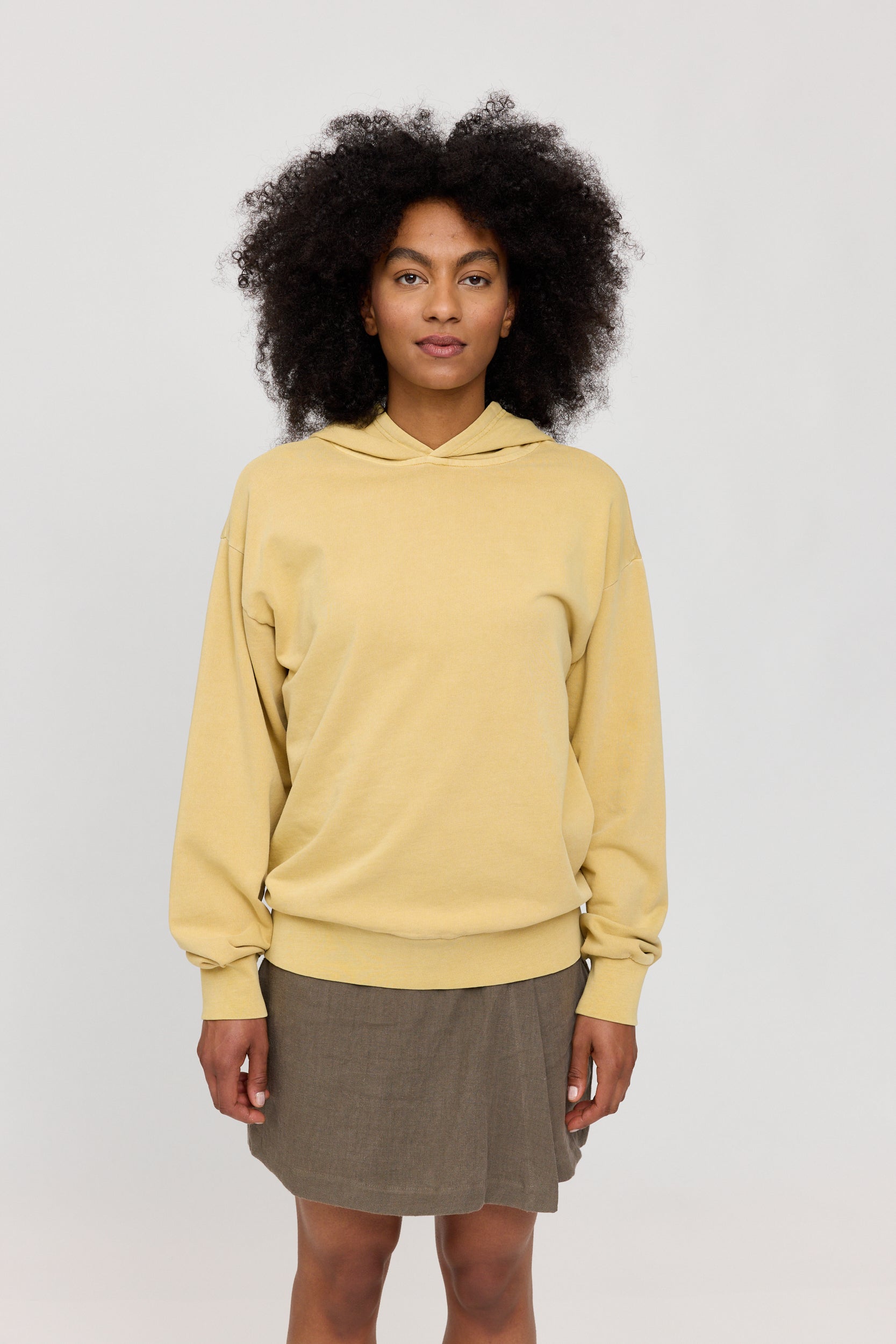 Genderless Hoodie Natural Dye – MAZINE